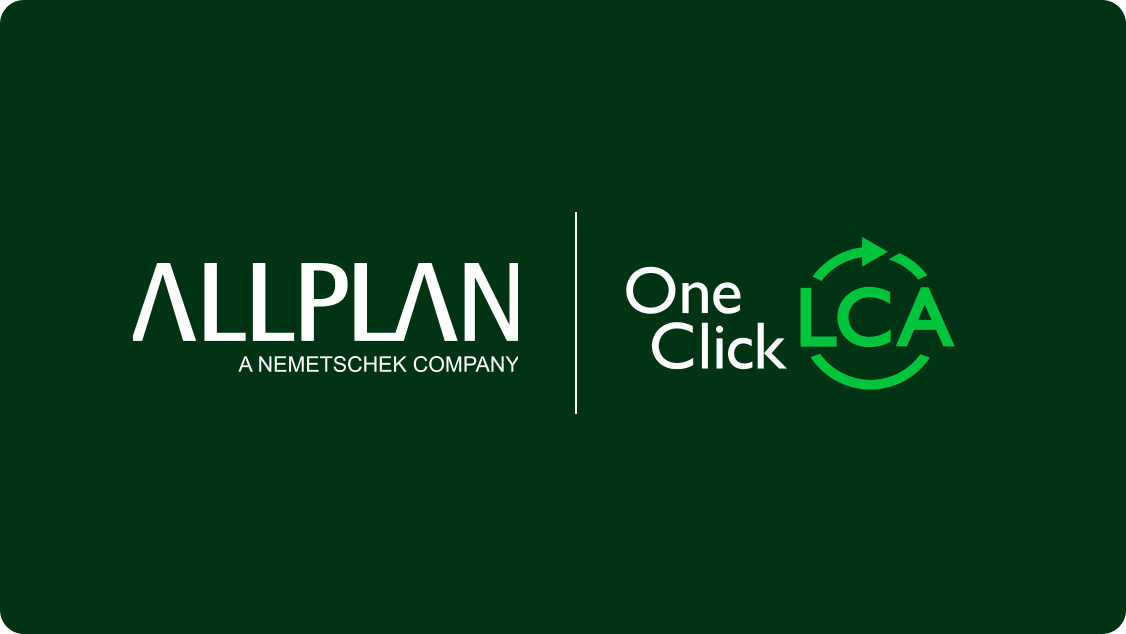 One Click LCA and ALLPLAN software integration partnership enables ...